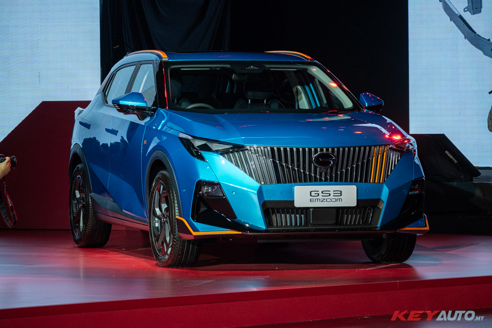 [OFFICIAL LAUNCH] GAC GS3 EMZOOM, price from RM118,900! 1.5L turbo 174hp!