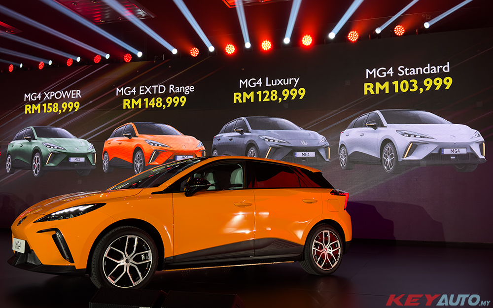 [Official] MG4 & MG ZS EV launch in Malaysia, Price from RM103,999 only!