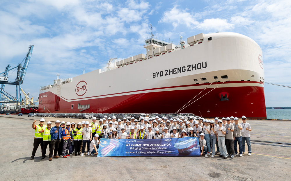 BYD Malaysia and Sime Motors Mark Milestone with Arrival of BYD ...