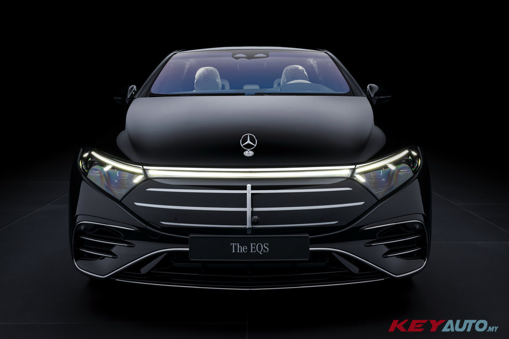 Mercedes-EQS facelift debut! Larger battery, more range!