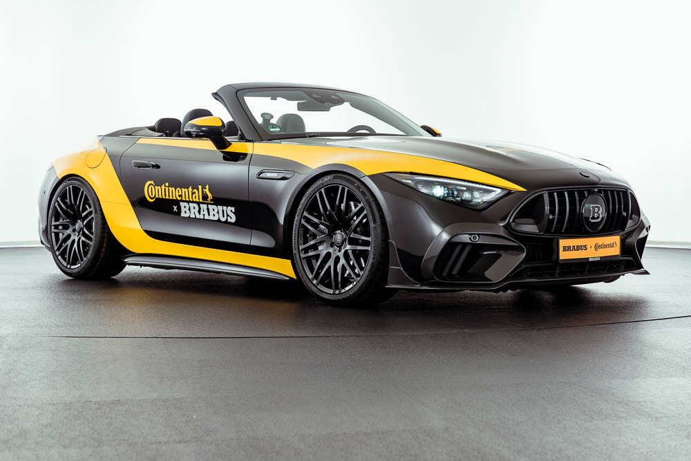 Continental and Brabus Push Boundaries with MaxContact MC7