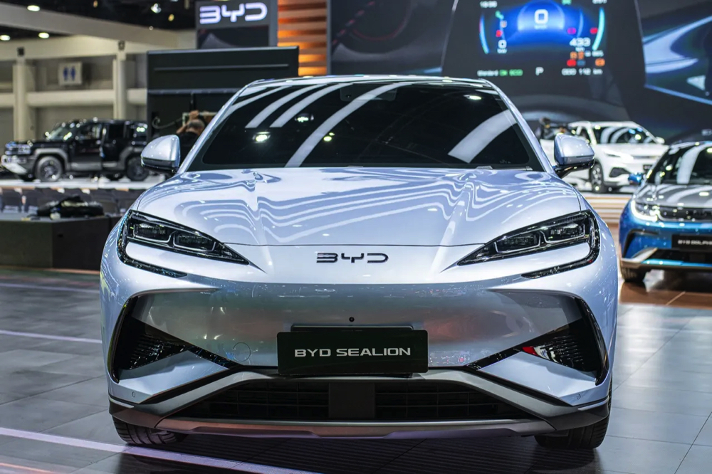 BYD Sea Lion 07 “海狮” 泰国亮相！对手瞄准 Tesla Model Y！