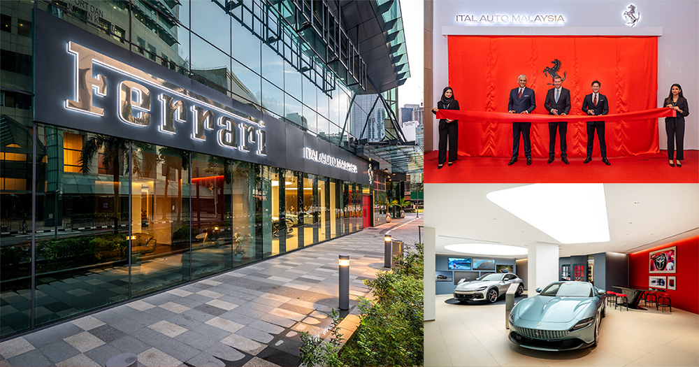Ferrari Ital Auto Malaysia opens its first showroom at Four Seasons ...