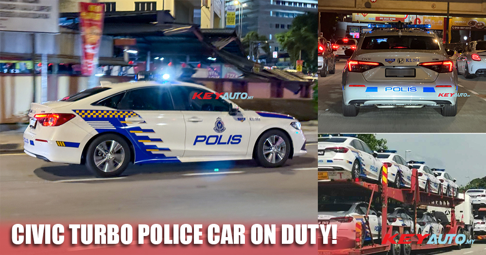 New police patrol car on duty! 1.5L VTEC turbo yo!