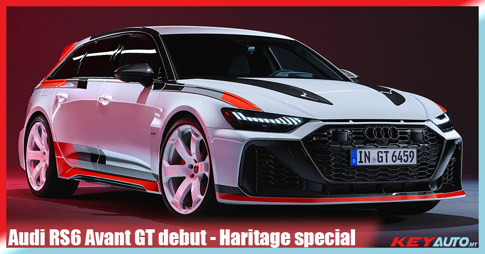 Audi RS6 Avant GT debut - limited to 660 unit globally