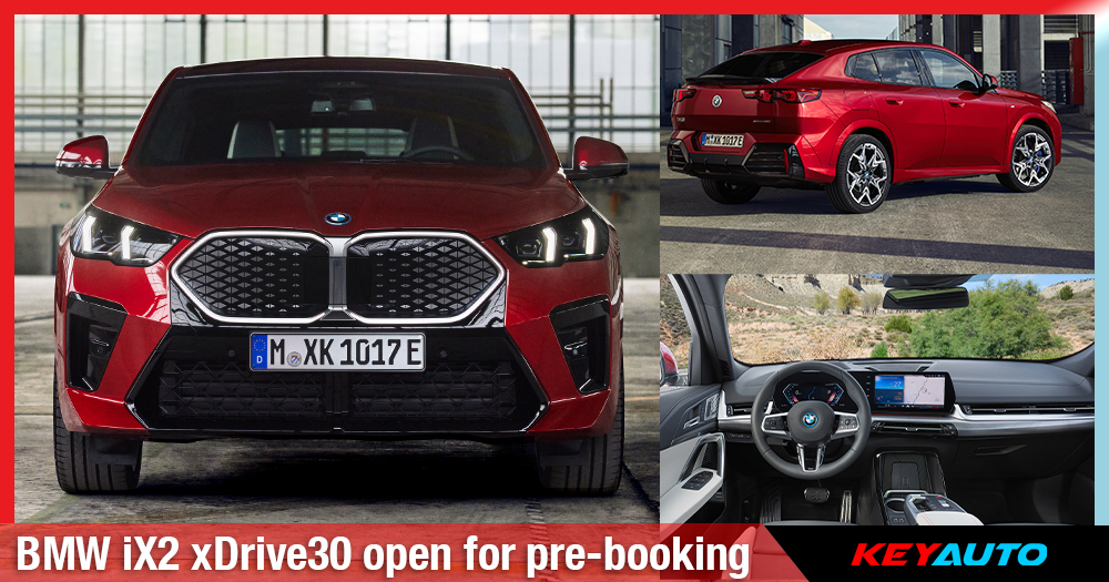 BMW iX xDrive30 open for pre- booking. Price from RM282,800