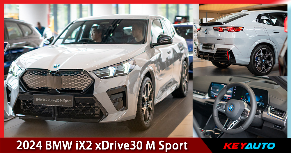 【车照】2024 BMW iX2 xDrive30 M Sport｜售价 RM282,800
