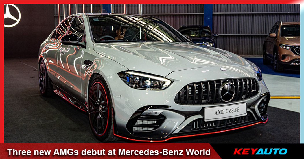 Three new AMGs make their debut in time for Mercedes-Benz World at KL Base