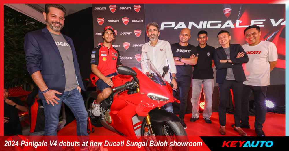 2024 Panigale V4 debuts at new Ducati Sungai Buloh showroom