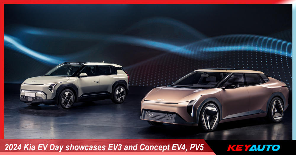 2024 Kia EV Day showcases EV3 and Concept EV4, PV5