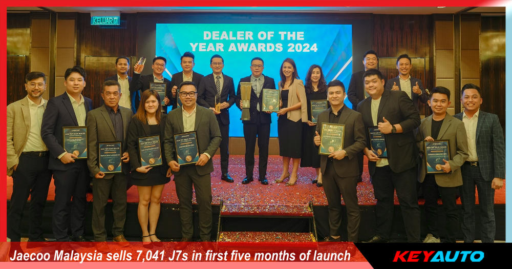 Jaecoo Malaysia sells 7,041 J7s in first five months of launch