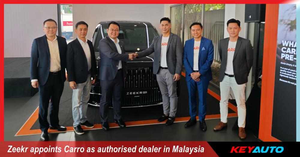 Zeekr appoints Carro as authorised dealer in Malaysia