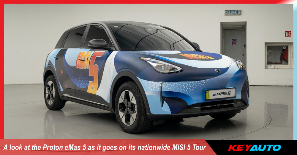 A look at the Proton eMas 5 as it goes on its nationwide MISI 5 Tour