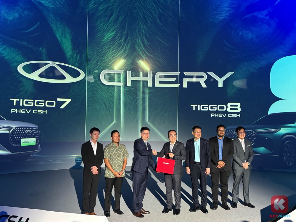 【官方】Cherry Tiggo 8 PHEV 登陆大马，开价 RM160k