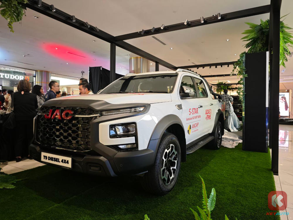 JAC T9 is Malaysia's first BEV 4x4 pickup truck