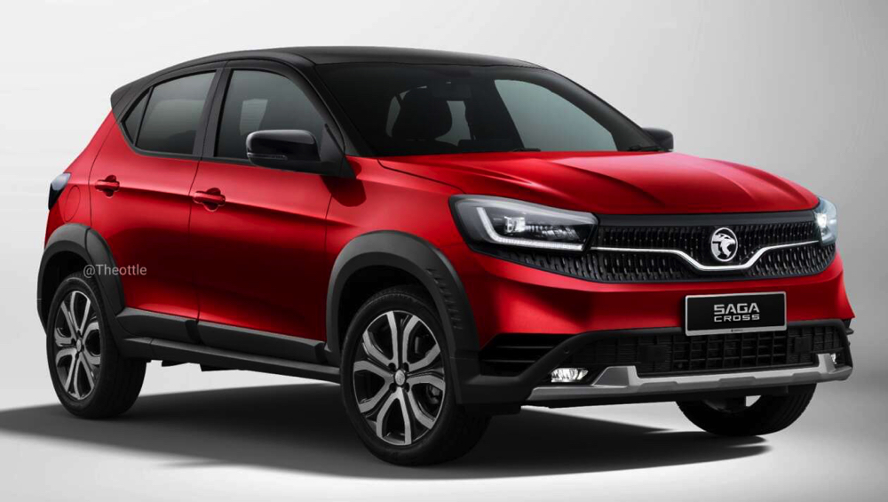 下一个国民SUV？传说中的 Proton Saga Cross 长这样？