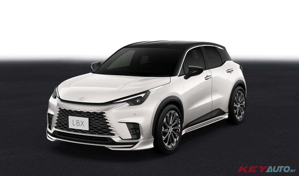更动感帅气！全新 Lexus LBX Modellista 套件上身