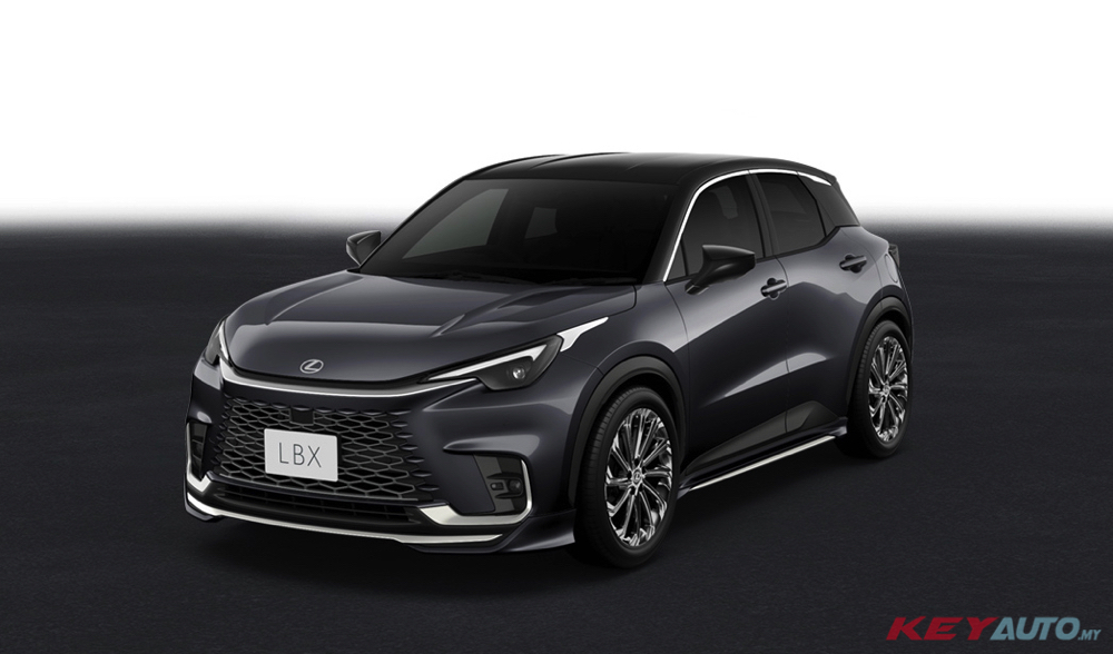 更动感帅气！全新 Lexus LBX Modellista 套件上身